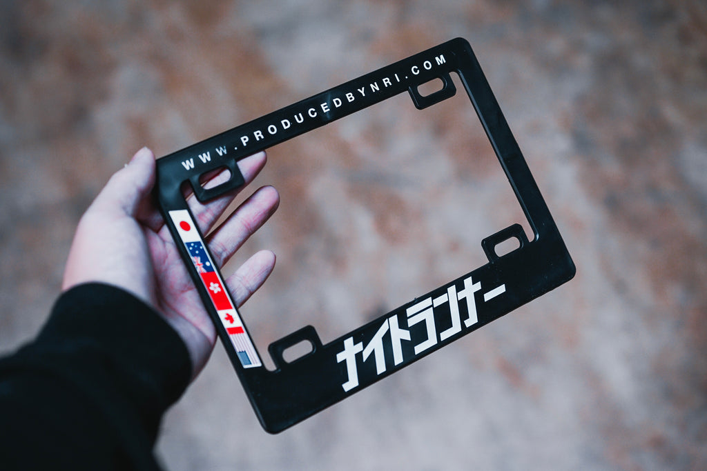 LICENSE PLATE FRAME FOR MOTORCYCLES (CANADIAN SPEC) – NIGHTRUNNER ...